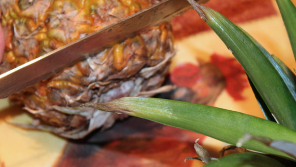 Cleaning and Coring a Fresh Pineapple | Portside Cuisine