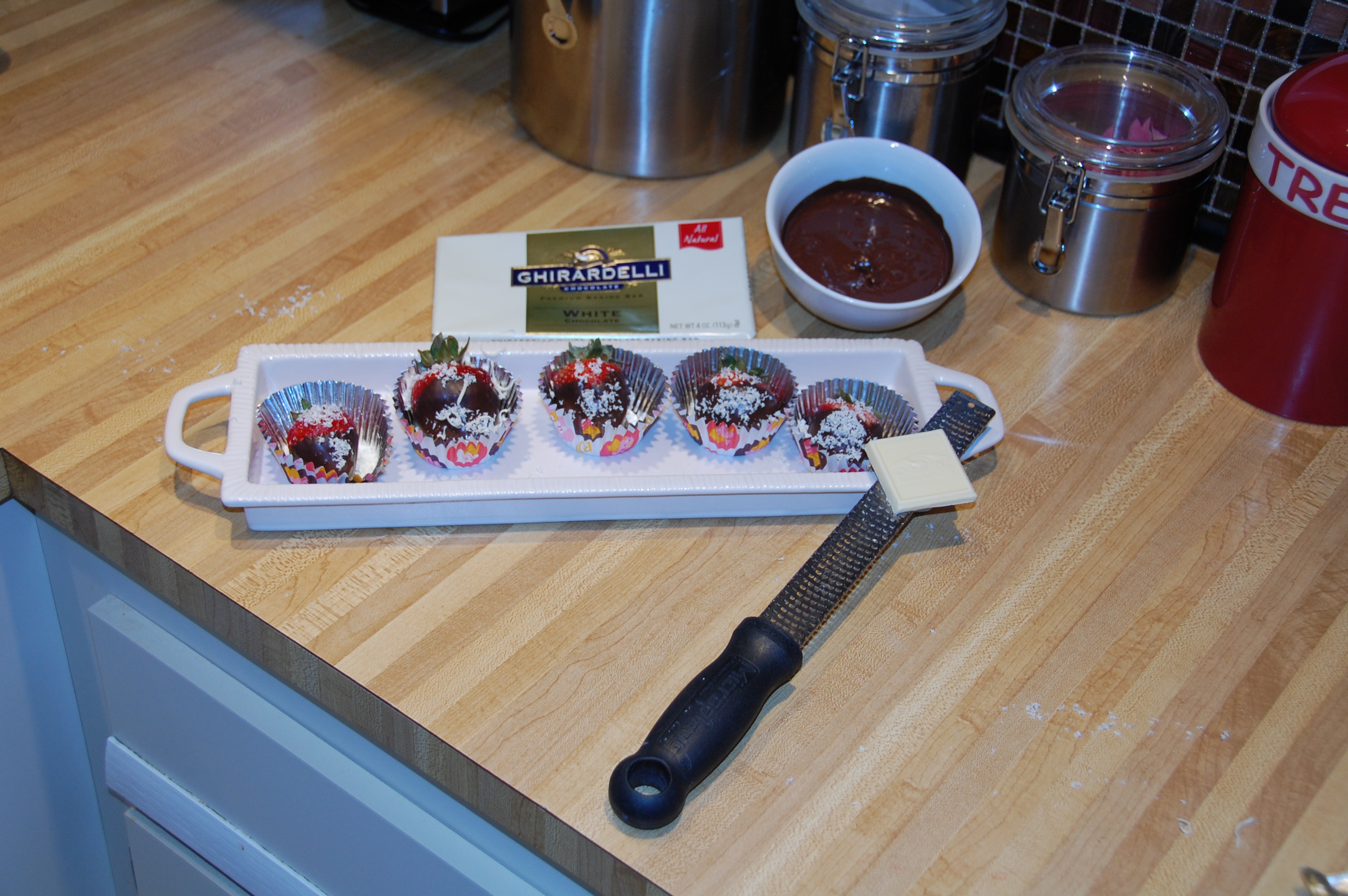 Snow Topped Strawberries | Portside Cuisine